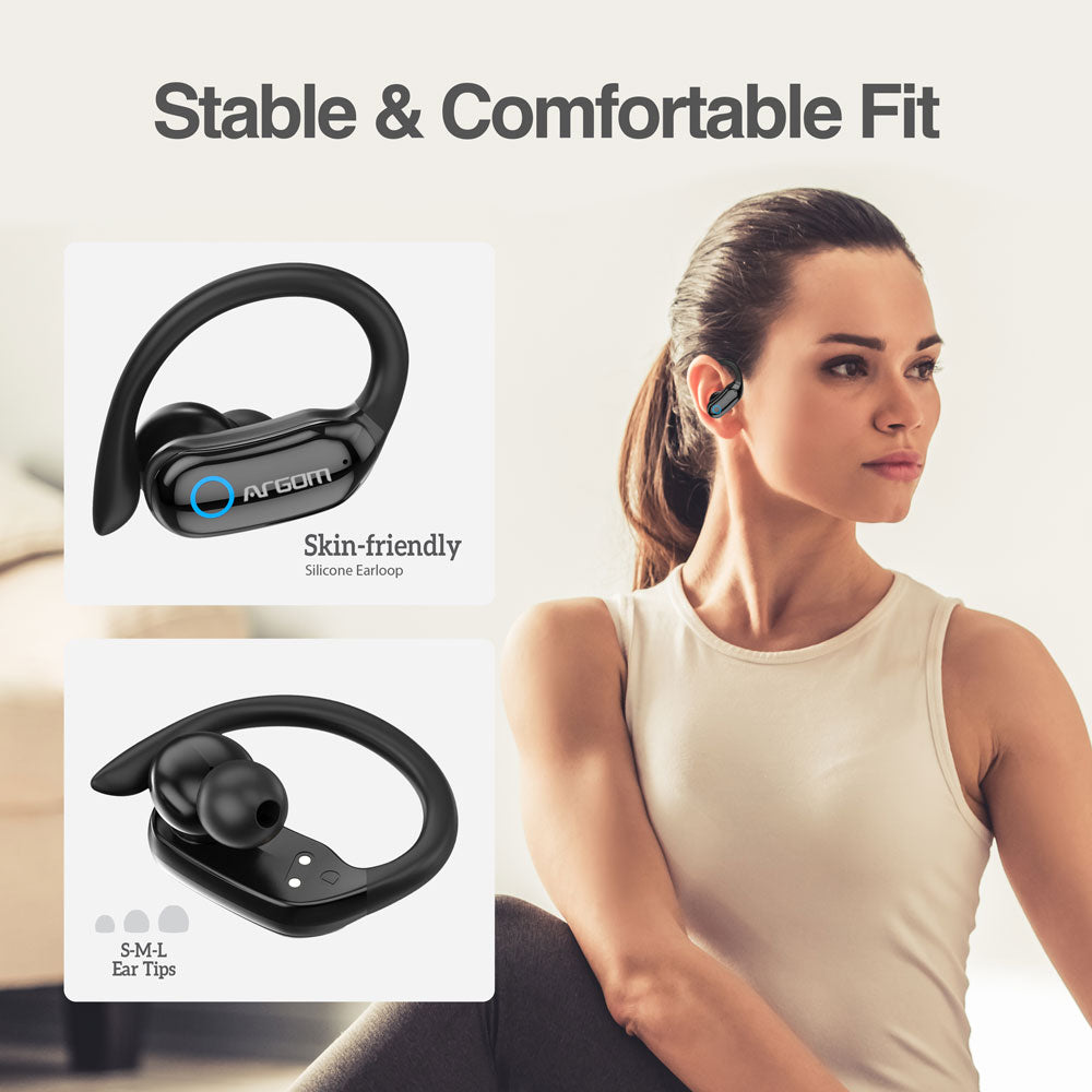 SkeiPods E95 True Wireless Sport Earbuds - www.argomtech.com
