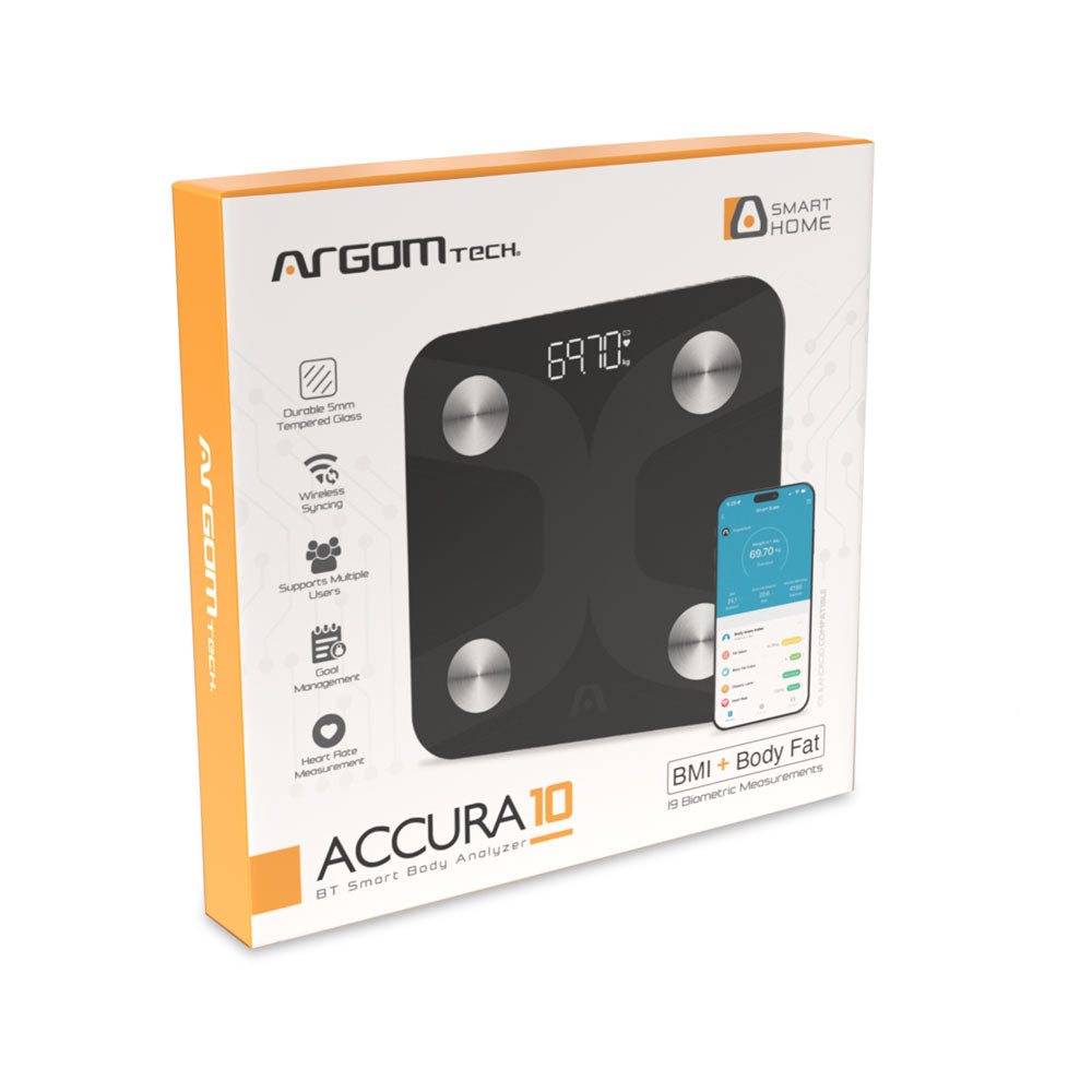Accura 10 BT Smart Body Scale - www.argomtech.com