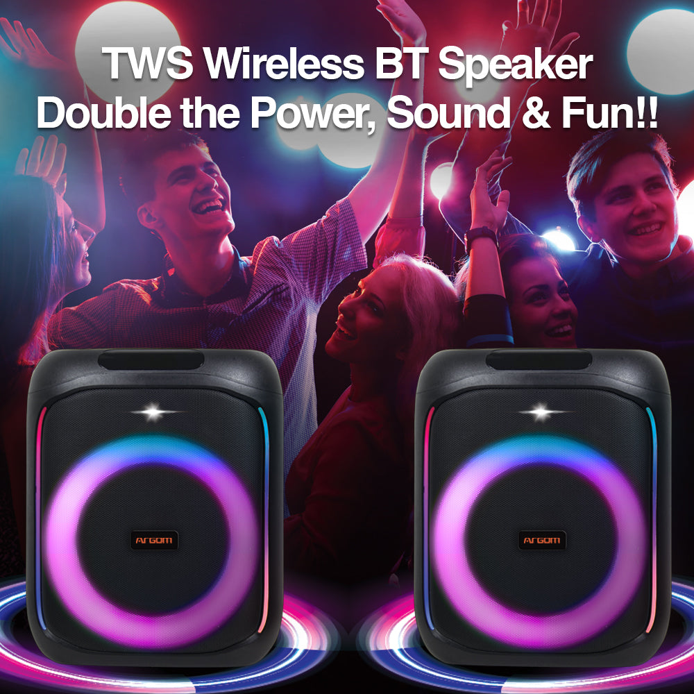 Rave Box 65 Premium Wireless BT Speaker with LED Light Show - www ...