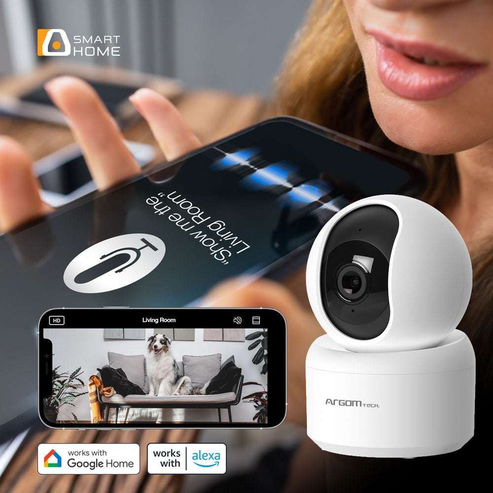 Convoy 40 Smart Wi-Fi Full Motion Indoor 2K QHD Camera - www.argomtech.com