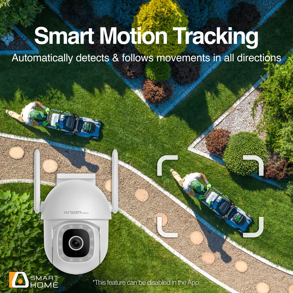 Convoy 72 Smart Wi-Fi Full Motion PTZ Outdoor Camera - www.argomtech.com