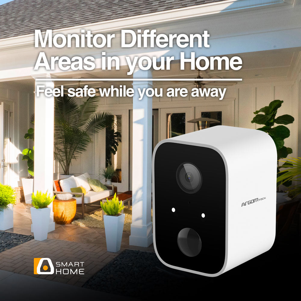 Convoy 90 Smart WiFi Indoor & Outdoor Battery Powered 1080p FHD Camera ...