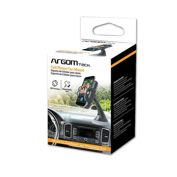 Cell Phone Car Mount Short Neck - www.argomtech.com