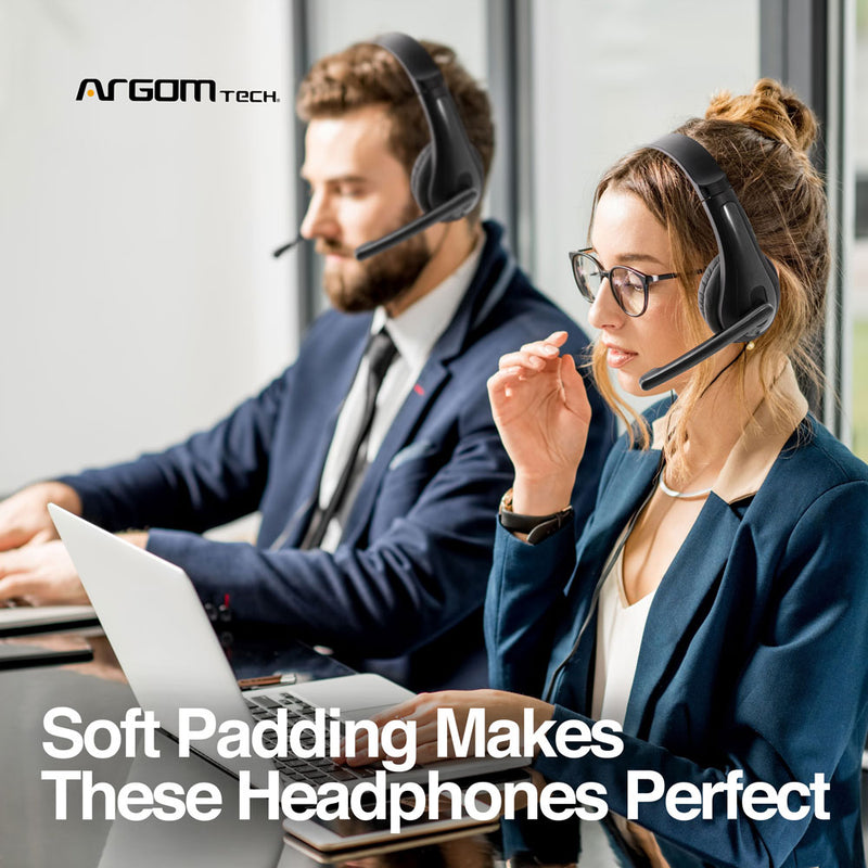 Metro78 Stereo USB Headset with Microphone - www.argomtech.com