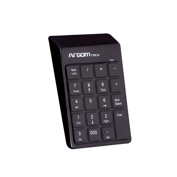 Numeric Keypad USB Retractable - www.argomtech.com