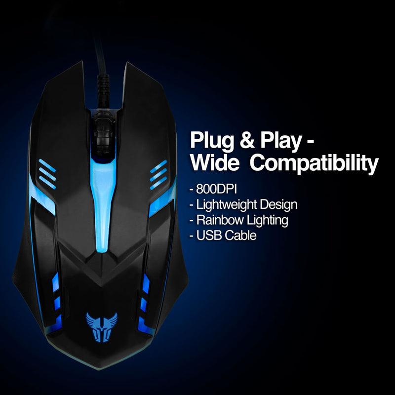 Combat Gaming Keyboard & Mouse Combo KB51 - www.argomtech.com