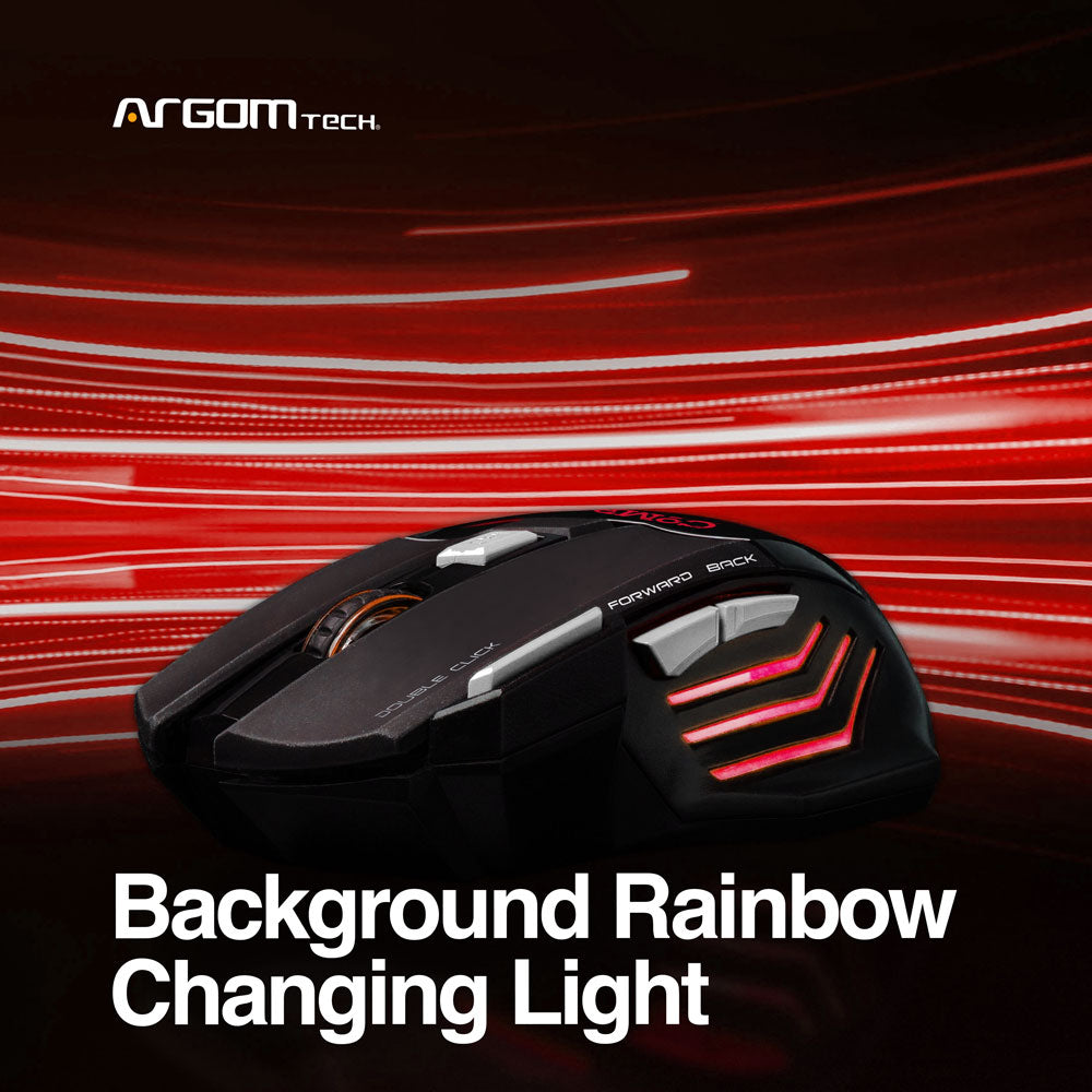 Combat Gaming Wired USB Mouse MS42 - www.argomtech.com