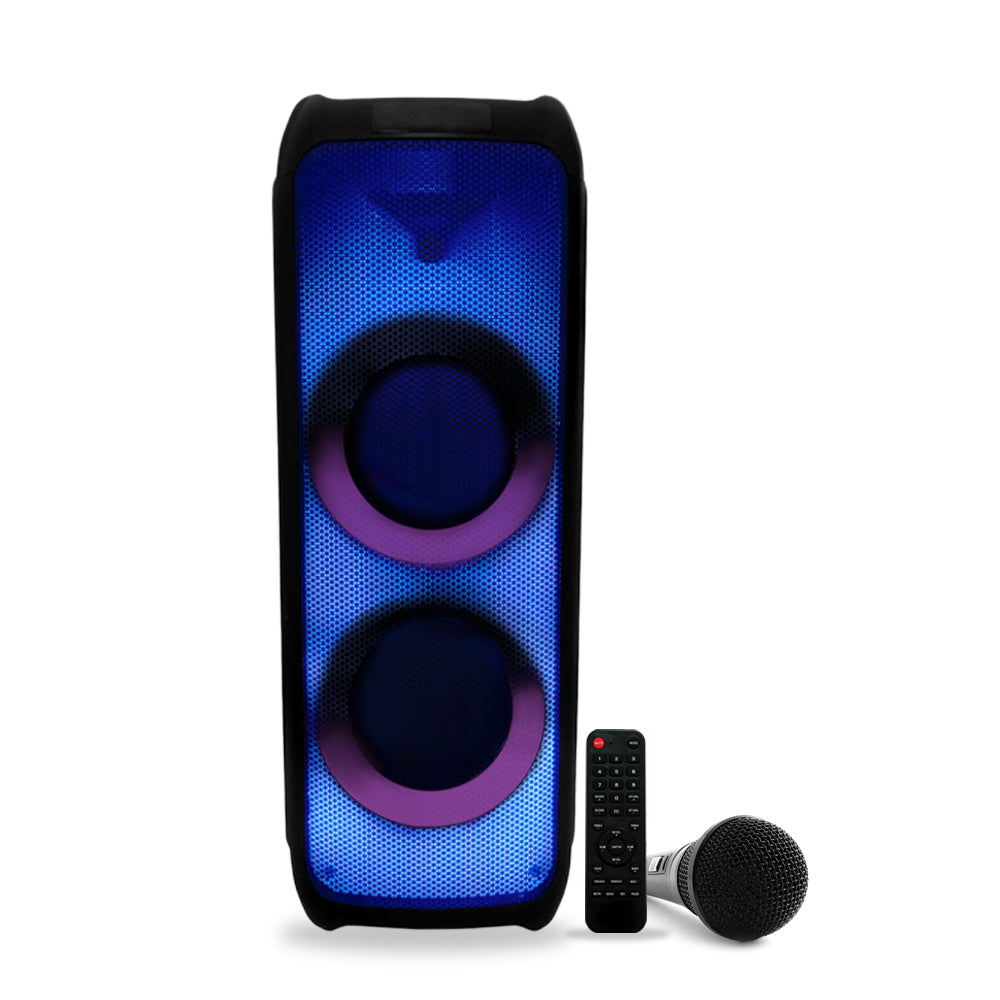 Rave 100 TWS Wireless BT Party Speaker with Flame LED Lights - www ...