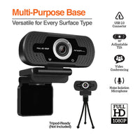 Web Cam Full HD 1080P with Microphone CAM40 - www.argomtech.com